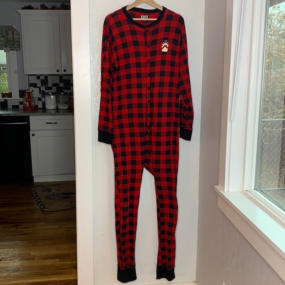 Lazy One | Intimates & Sleepwear | Lazy One Red Black Buffalo Plaid ...